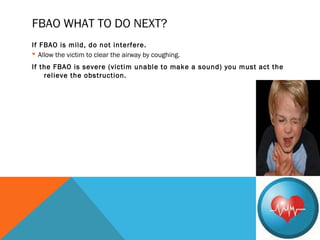 Paediatric bls and choking algorithm | PPT