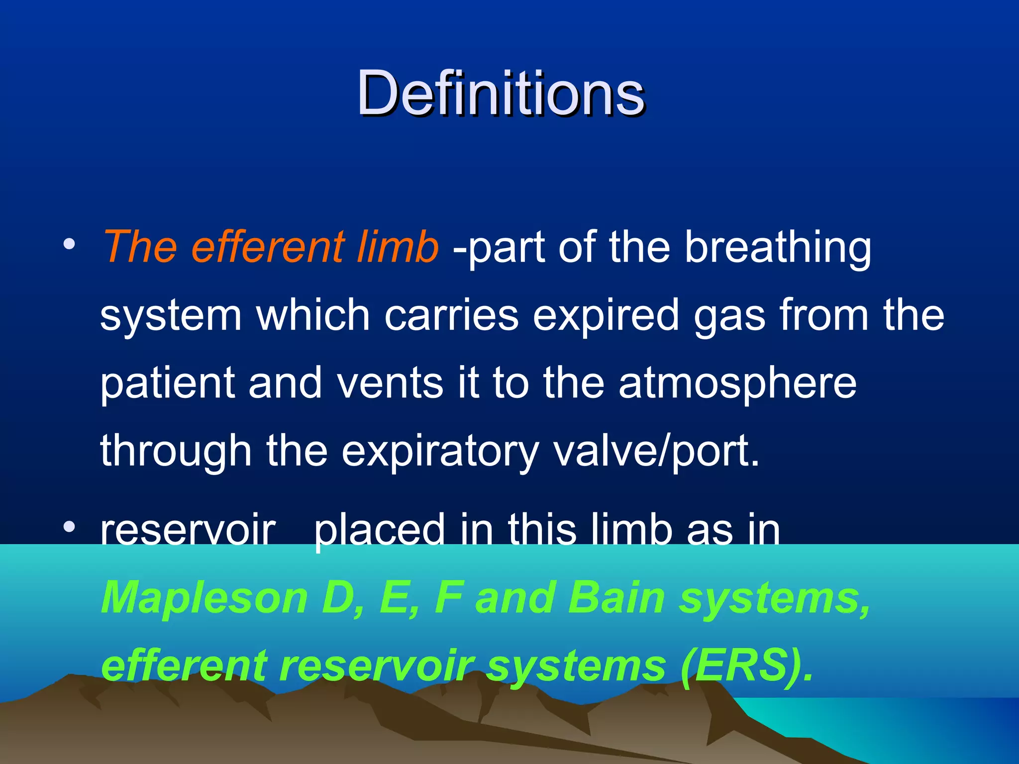 Paediatric breathing systems | PPT
