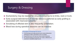 Paediatric burn management | PPTX