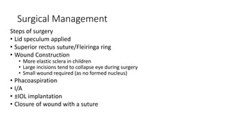 Paediatric cataract -DR ARNAV SAROYA | PPT