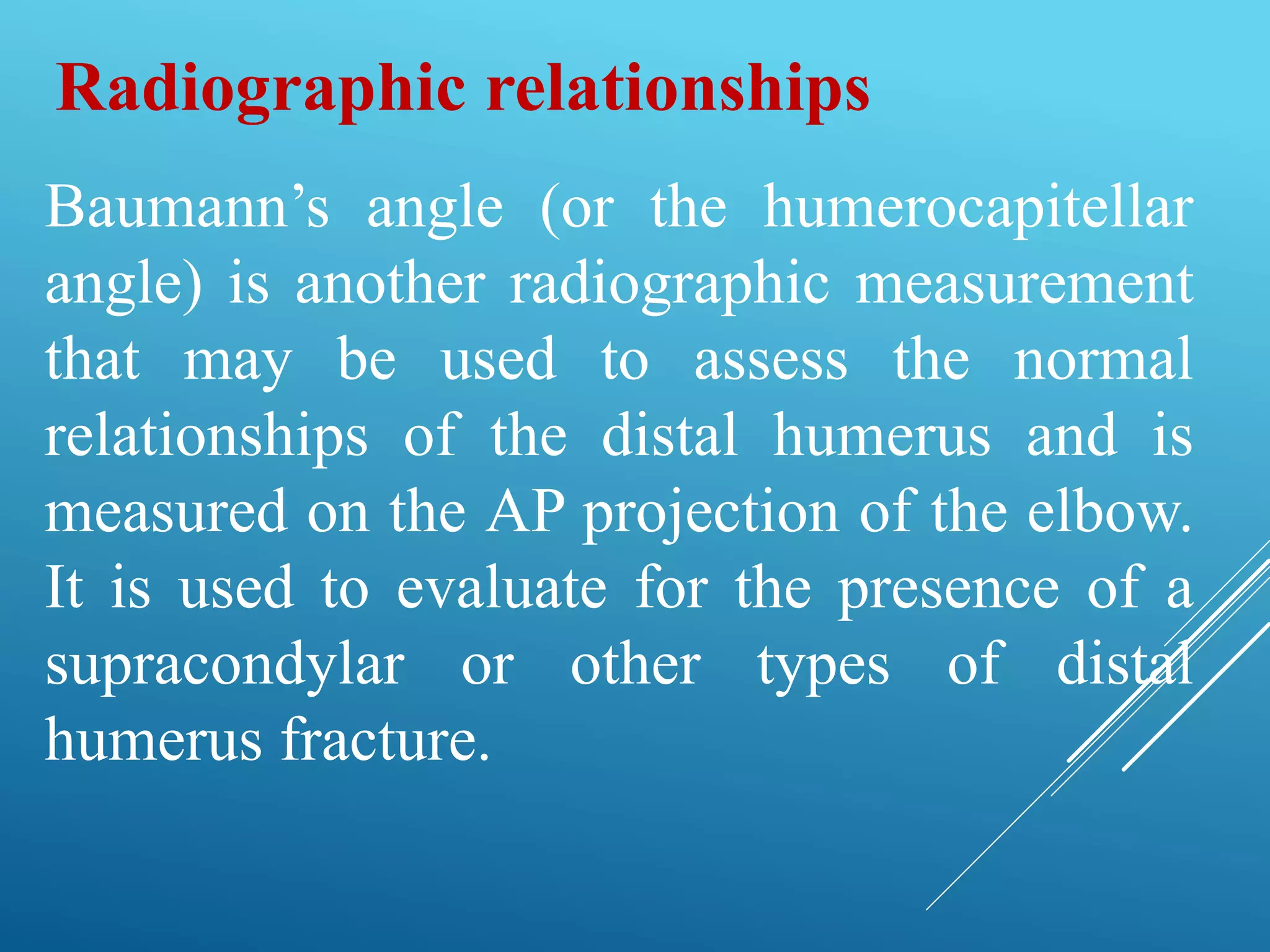 Radiographic evaluation of Paediatric elbow injury | PPTX