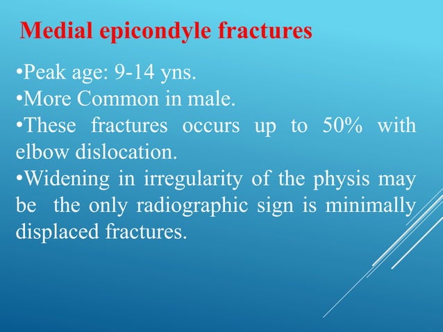 Radiographic evaluation of Paediatric elbow injury | PPTX