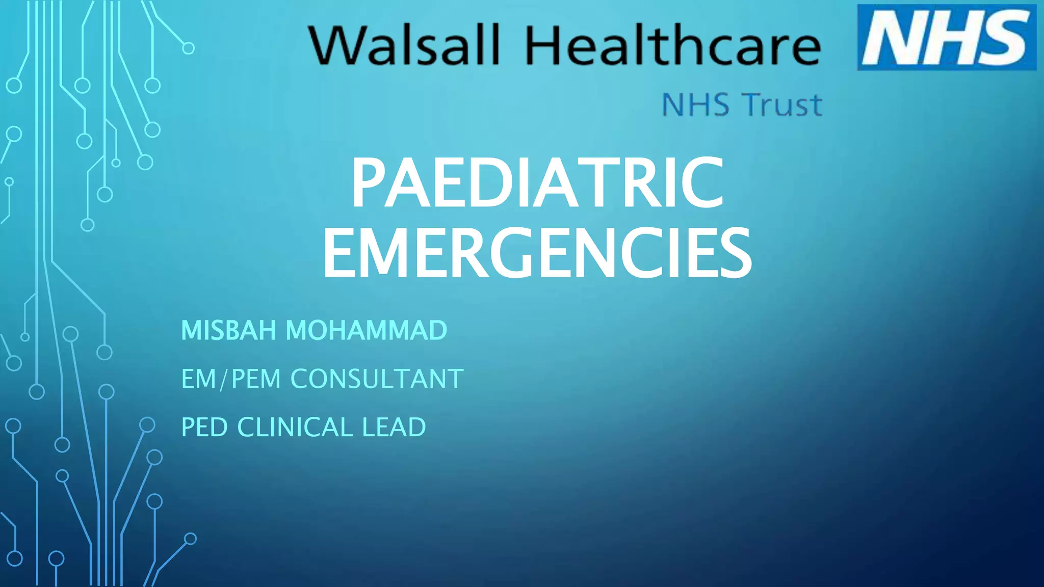 Paediatric Emergencies | PPTX