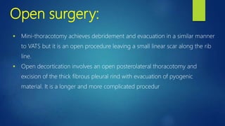 Paediatric empyema case presentation | PPTX