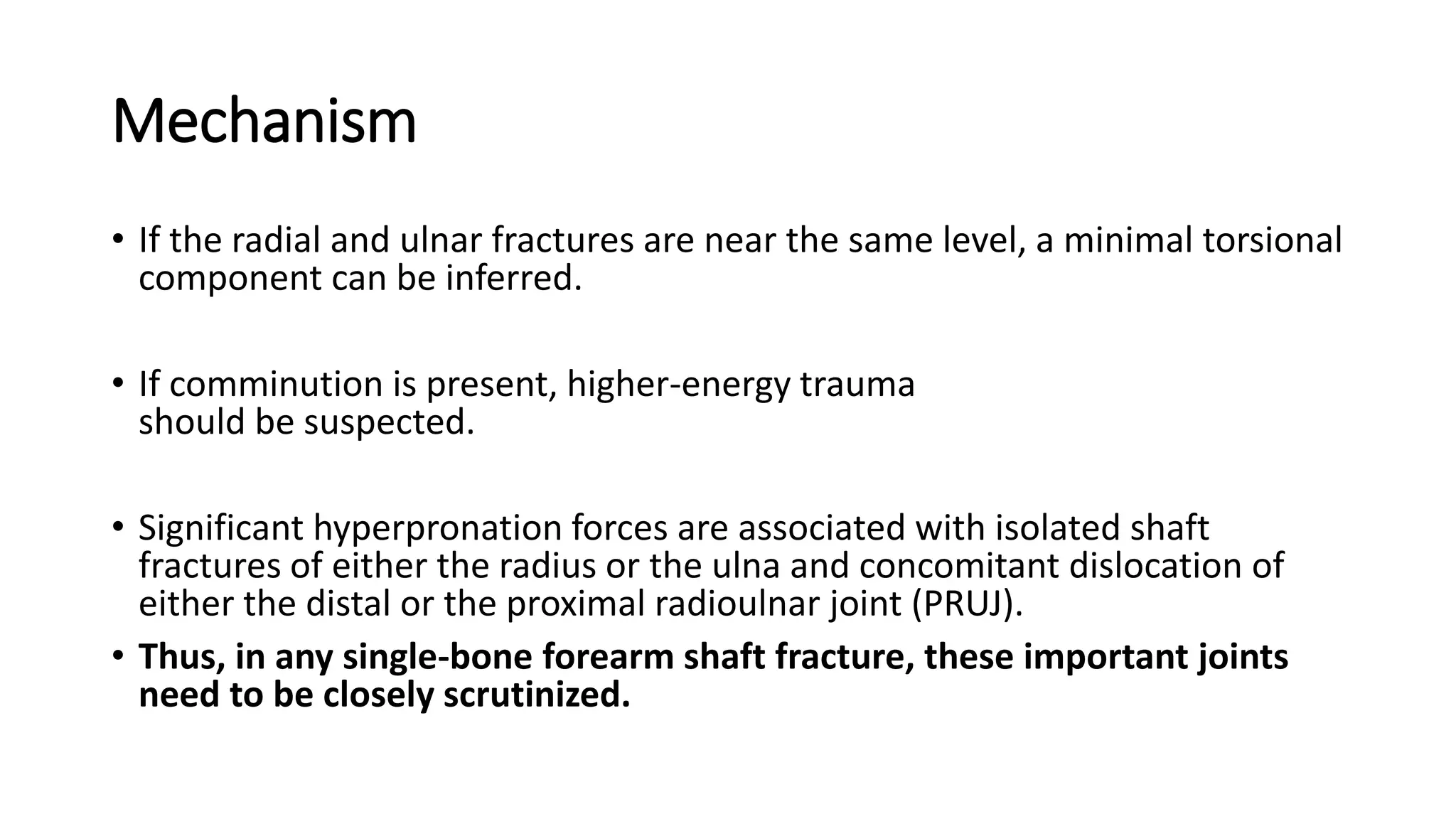 Paediatric Forearm Diaphysial Fractures | PPTX