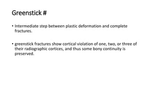 Paediatric Forearm Diaphysial Fractures | PPTX