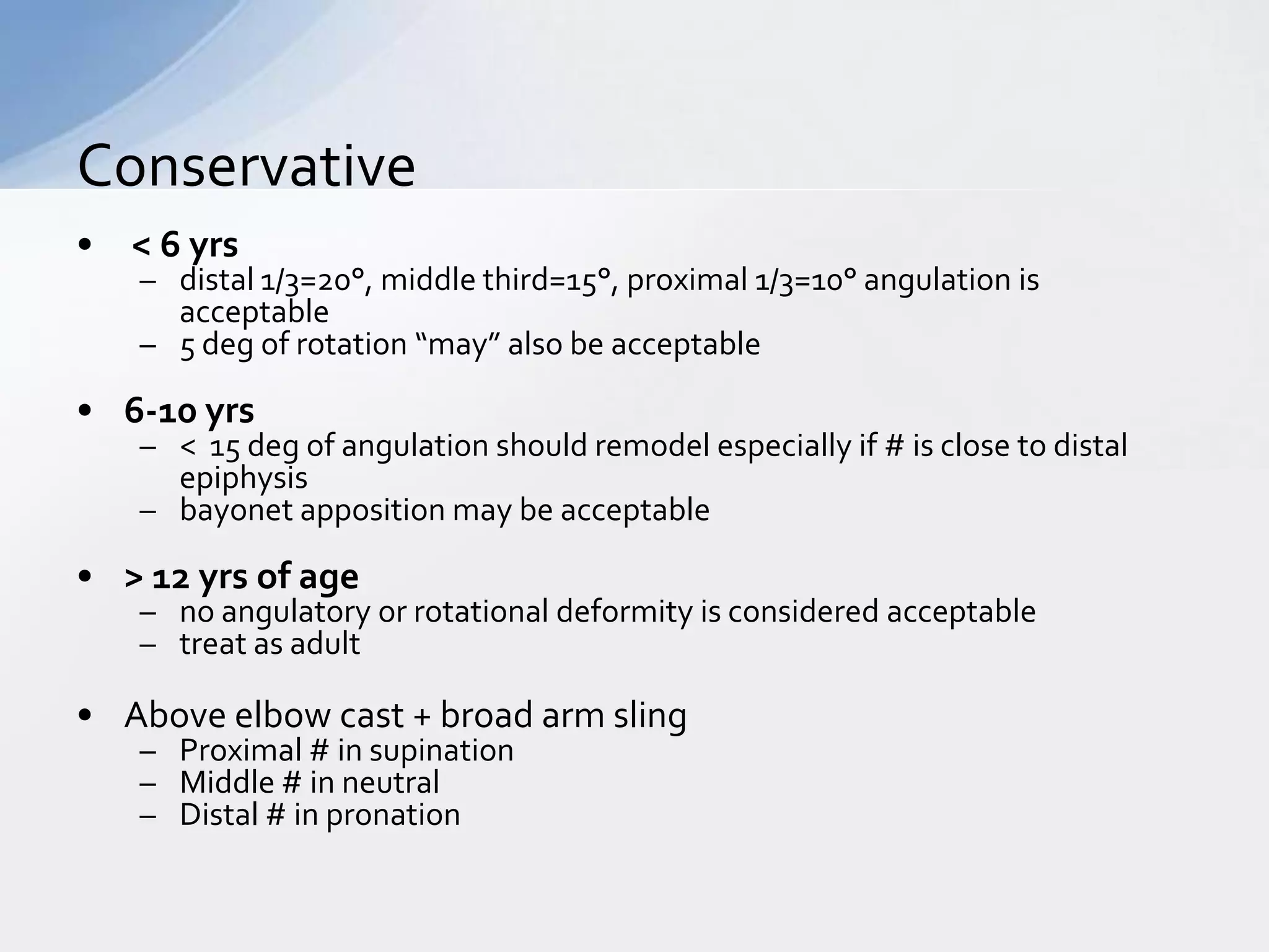 Paediatric forearm fractures | PPTX
