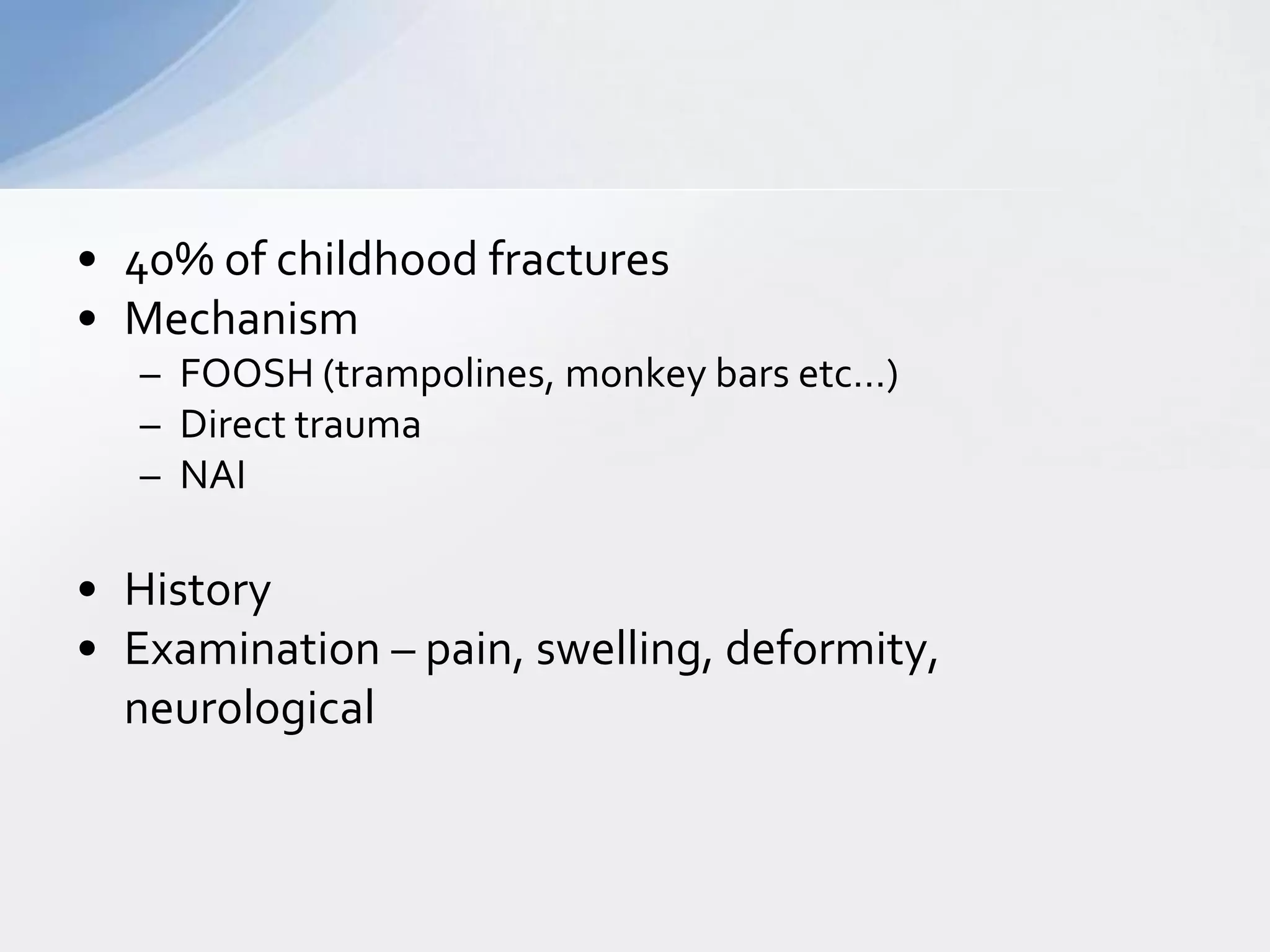 Paediatric forearm fractures | PPTX