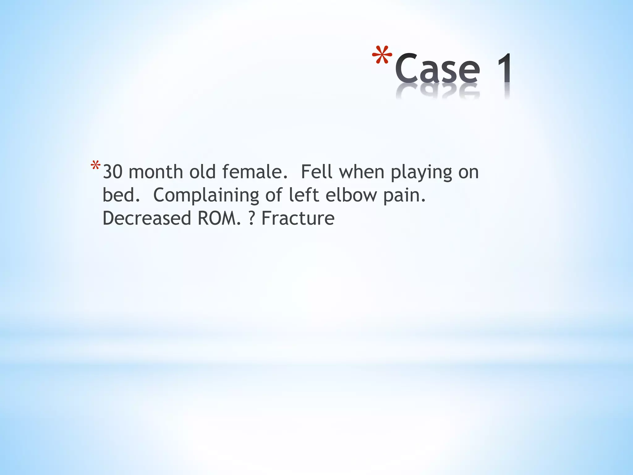 Paediatric Fractures | PPTX