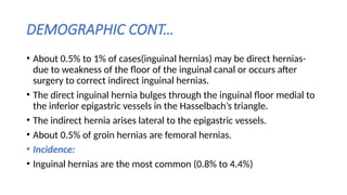 PAEDIATRIC HERNIA & HYDROCELE. pptx | PPTX