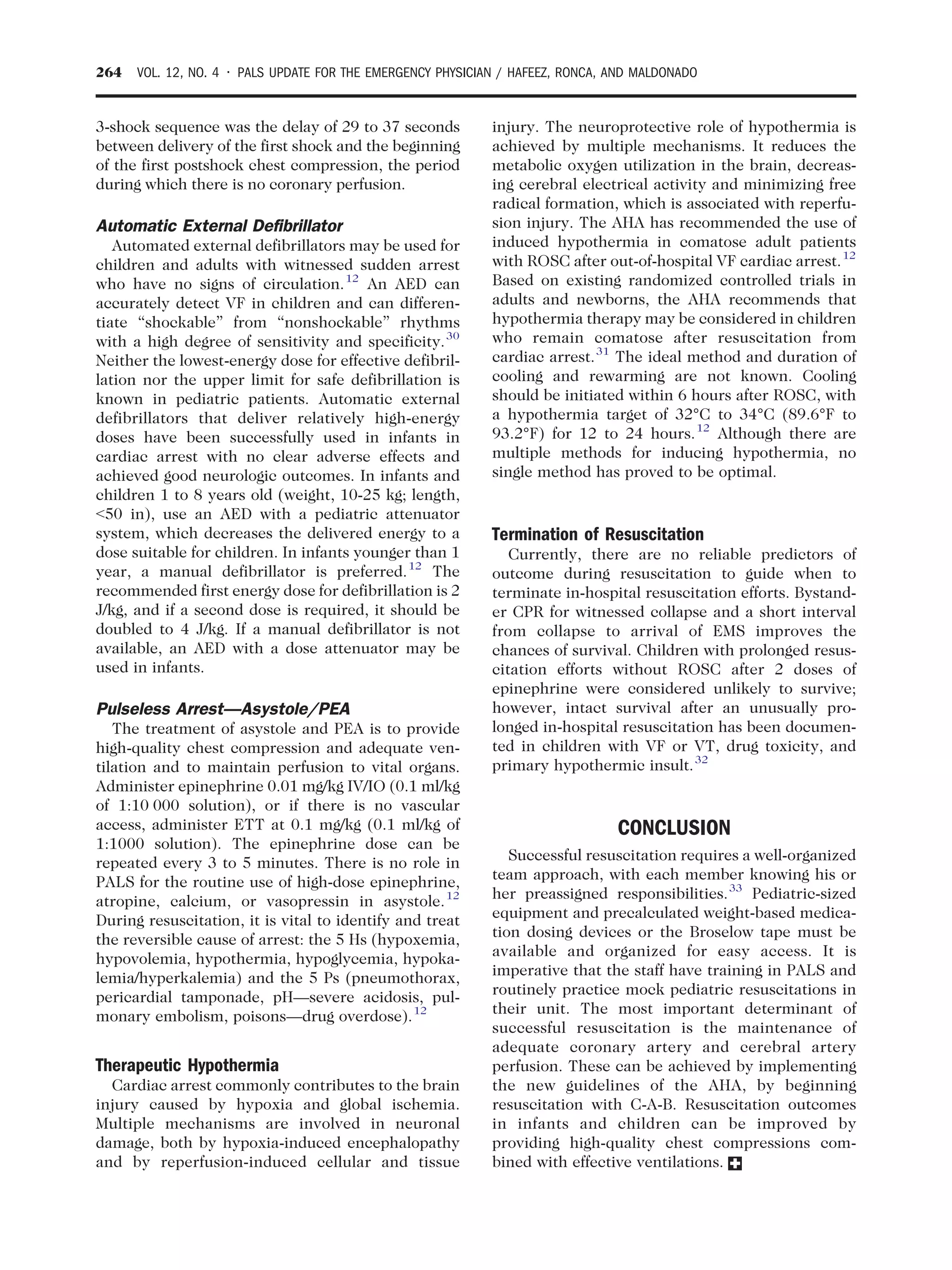 Paediatric life support updated guidelines | PDF