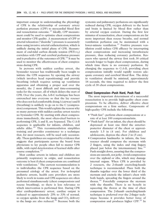 Paediatric life support updated guidelines | PDF