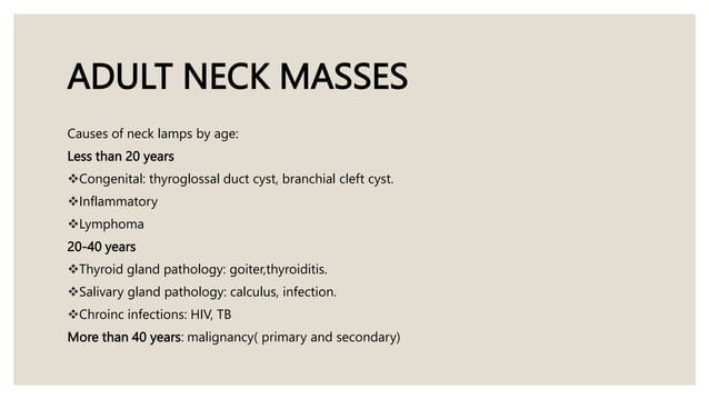 PAEDIATRIC MASSES OF THE NECK..pptx