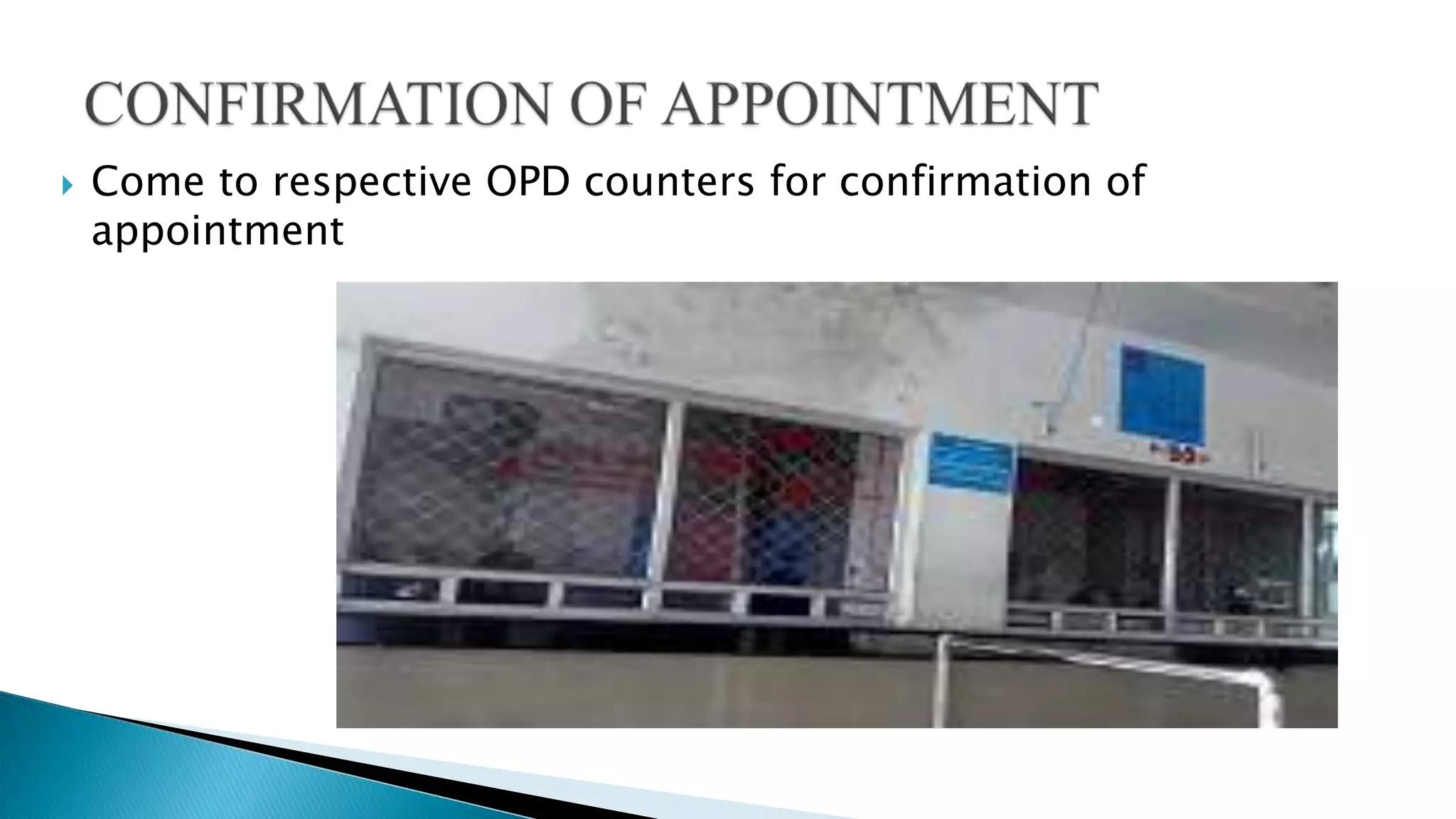 Paediatric medicine opd workflow | PPTX