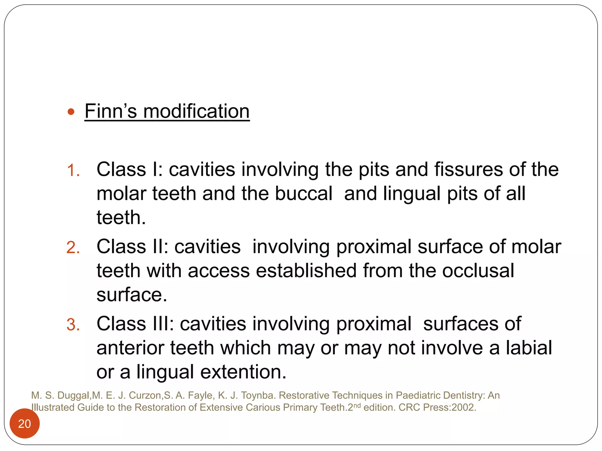 Paediatric operative dentistry | PPTX