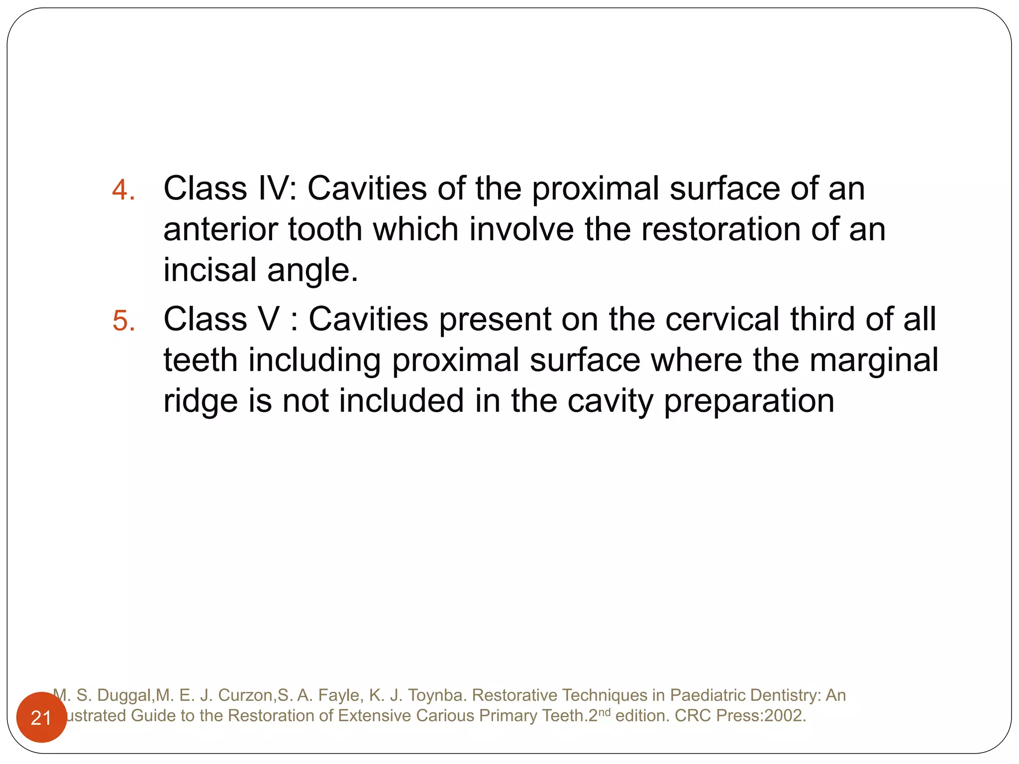 Paediatric operative dentistry | PPTX