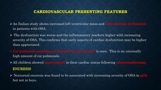 Paediatric osa final | PPT