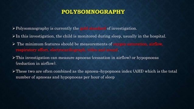 Paediatric osa final | PPTX | Ear, Nose and Throat Conditions ...