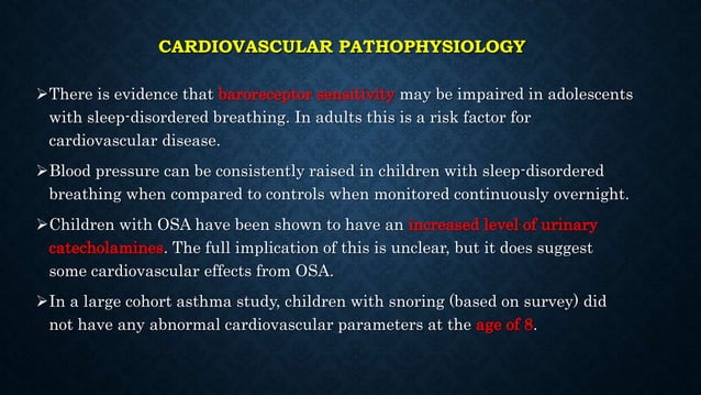 Paediatric osa final | PPTX | Ear, Nose and Throat Conditions ...