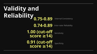 Paediatric Pain Profile (PPP) for Pediatric Assessment of pain | PPTX