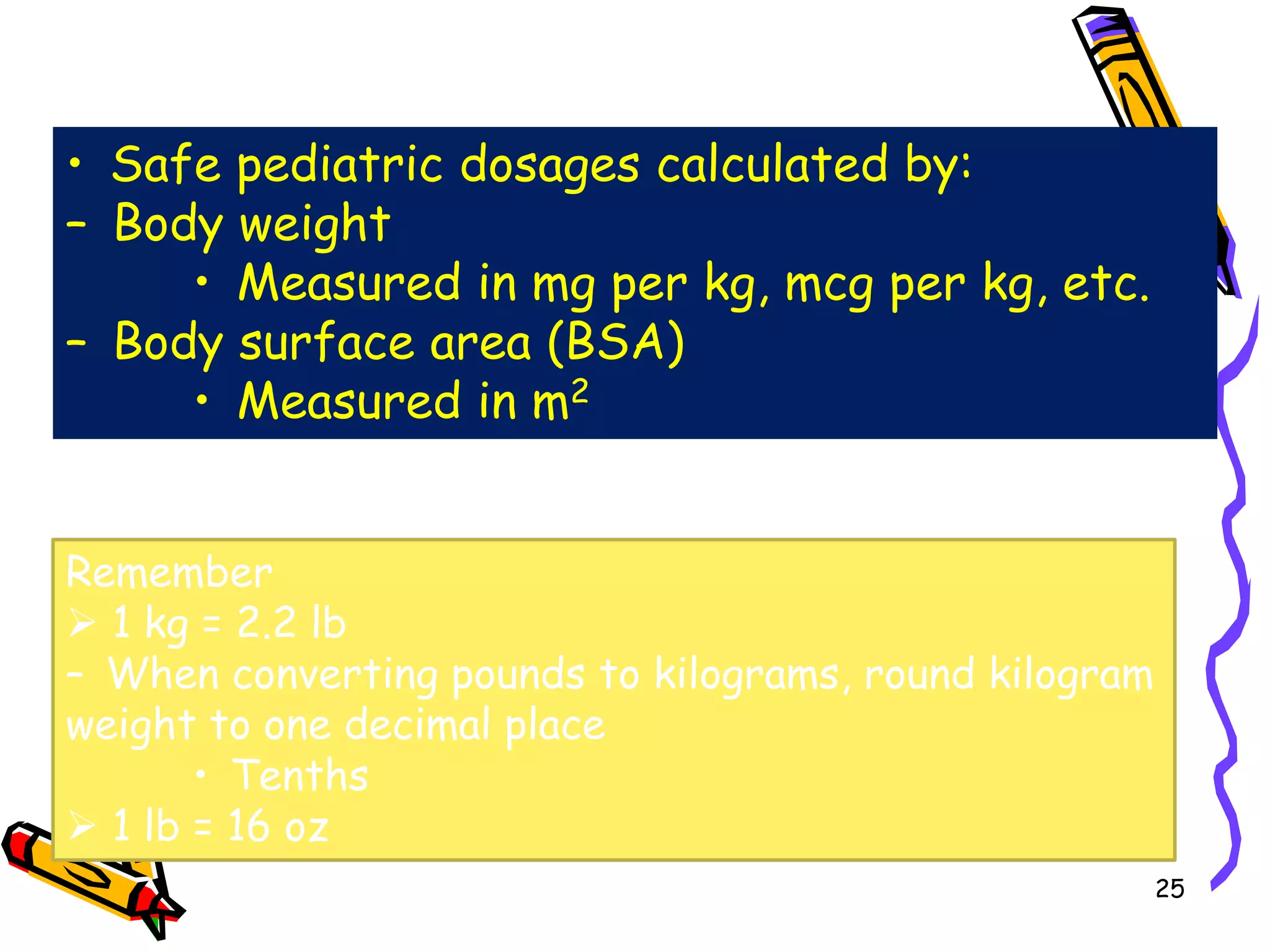Paediatric drugs, its dose and dosage forms | PPTX