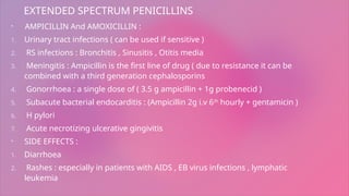 Comprehensive Overview of Penicillin Group Drugs: Indications and Side ...