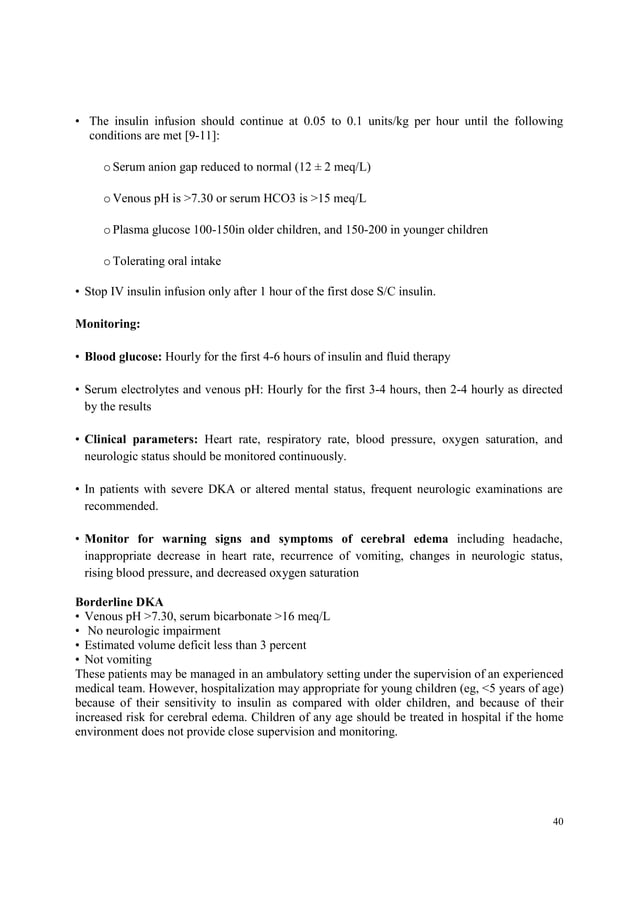Paediatric protocol 2014 | PDF