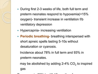Paediatric respiratory physiology | PPTX