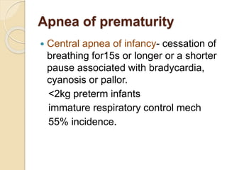 Paediatric respiratory physiology | PPTX