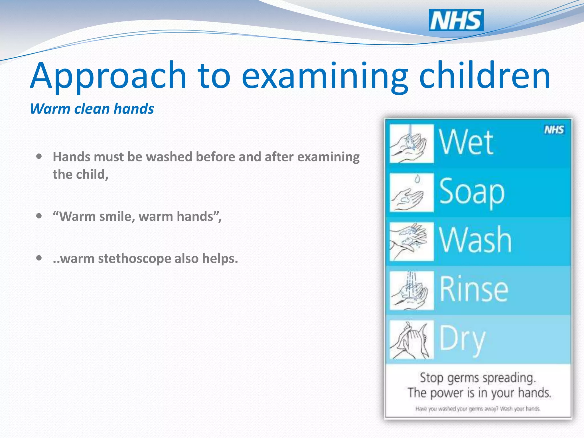 Paediatrics - General clinical examination tips | PPTX
