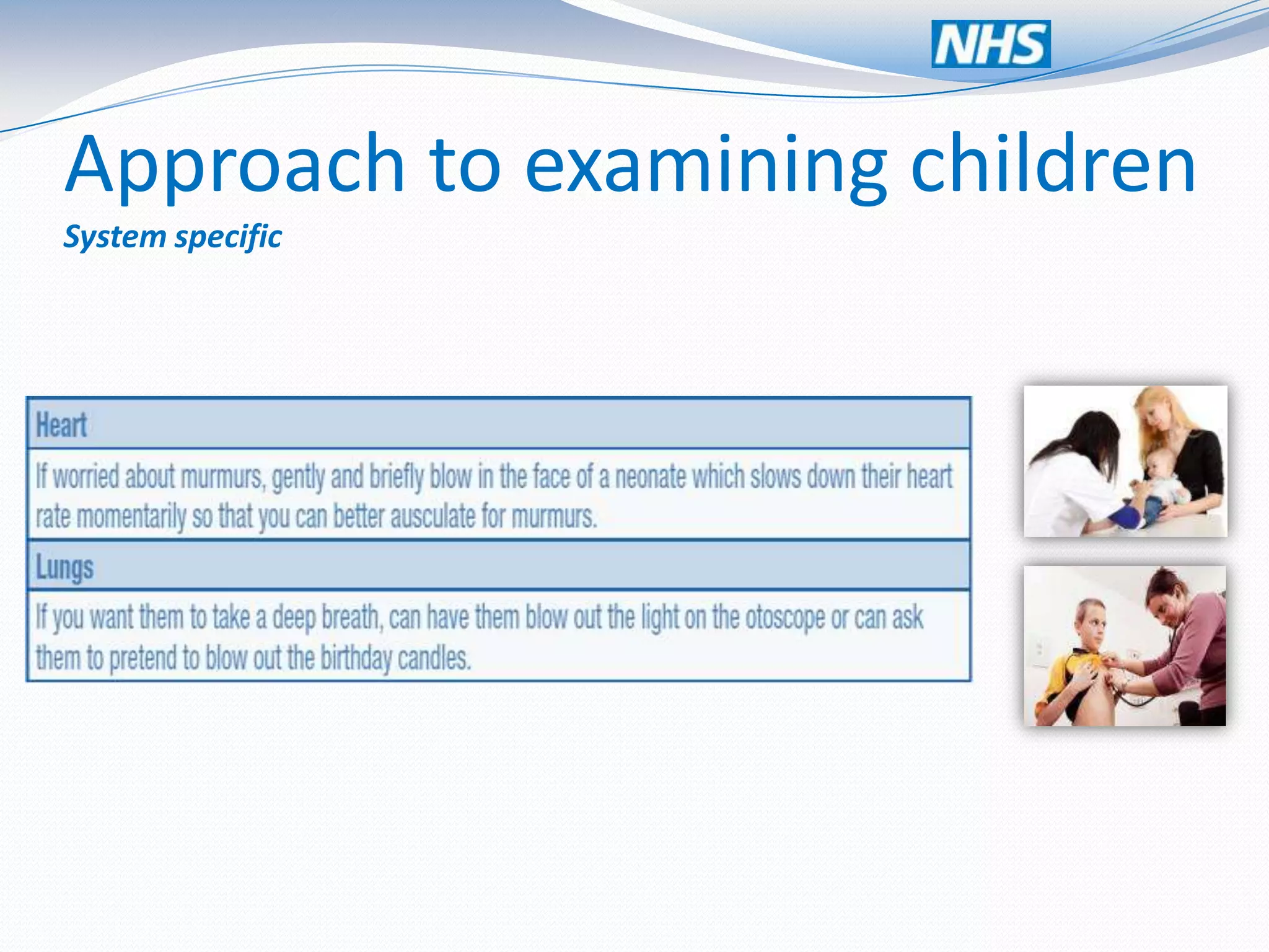 Paediatrics - General clinical examination tips | PPTX