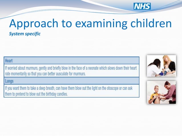 Paediatrics - General clinical examination tips