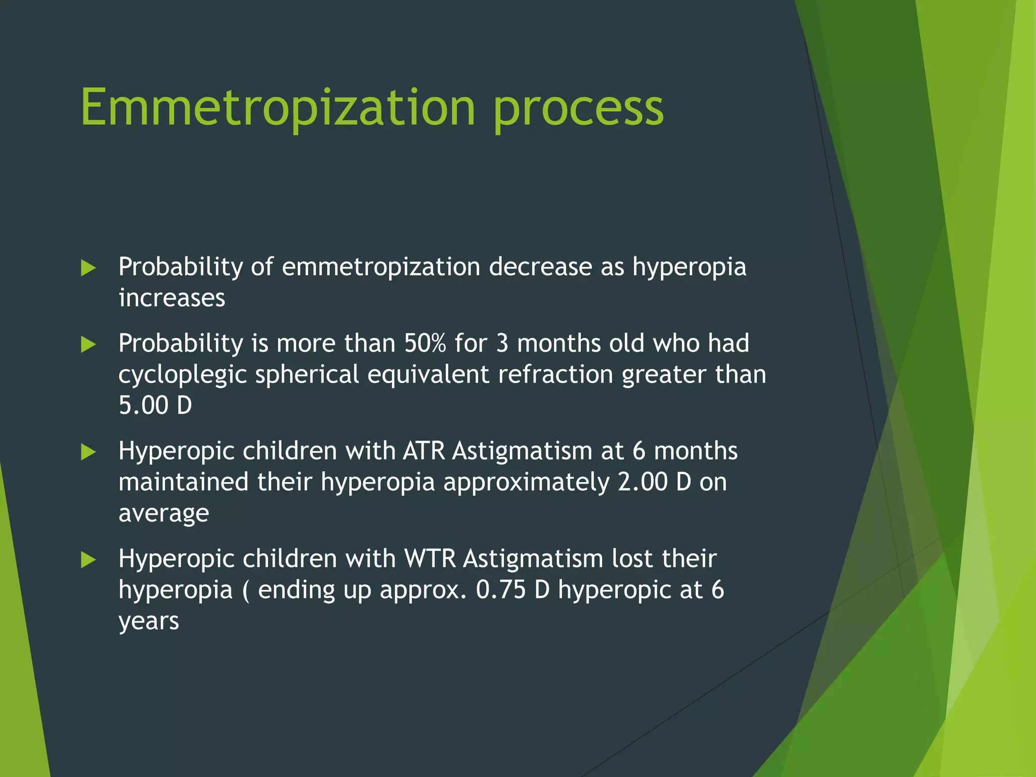 Glass prescription in children | PPTX