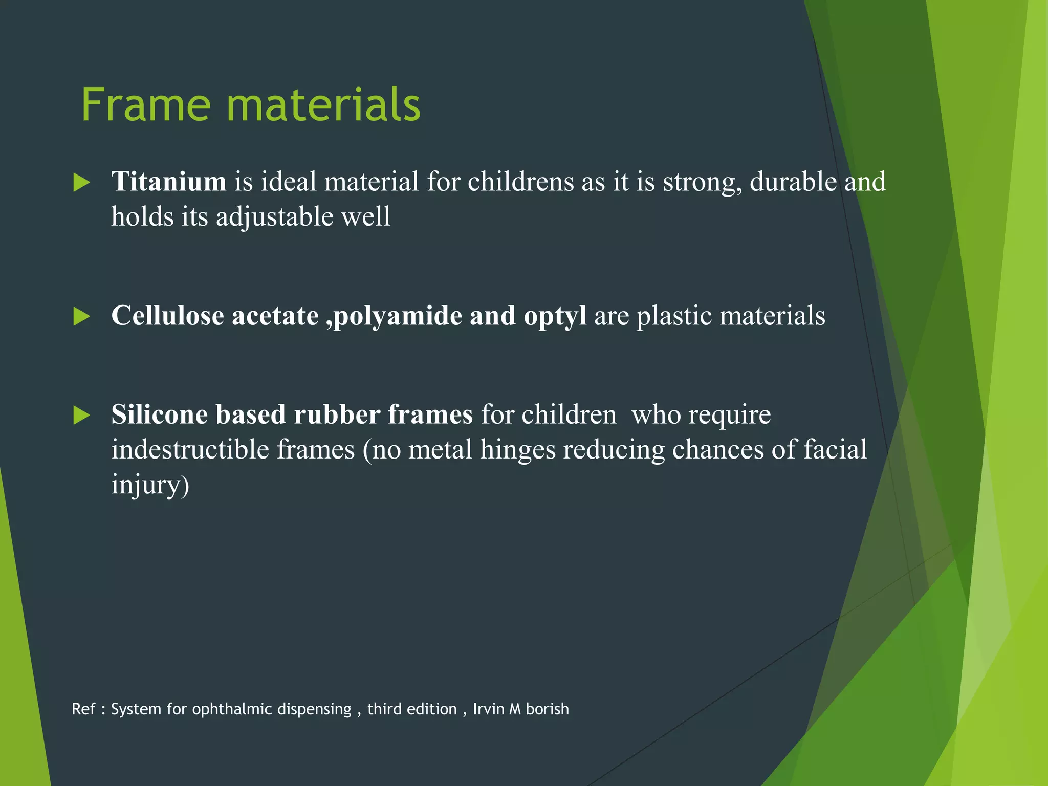Glass prescription in children | PPTX