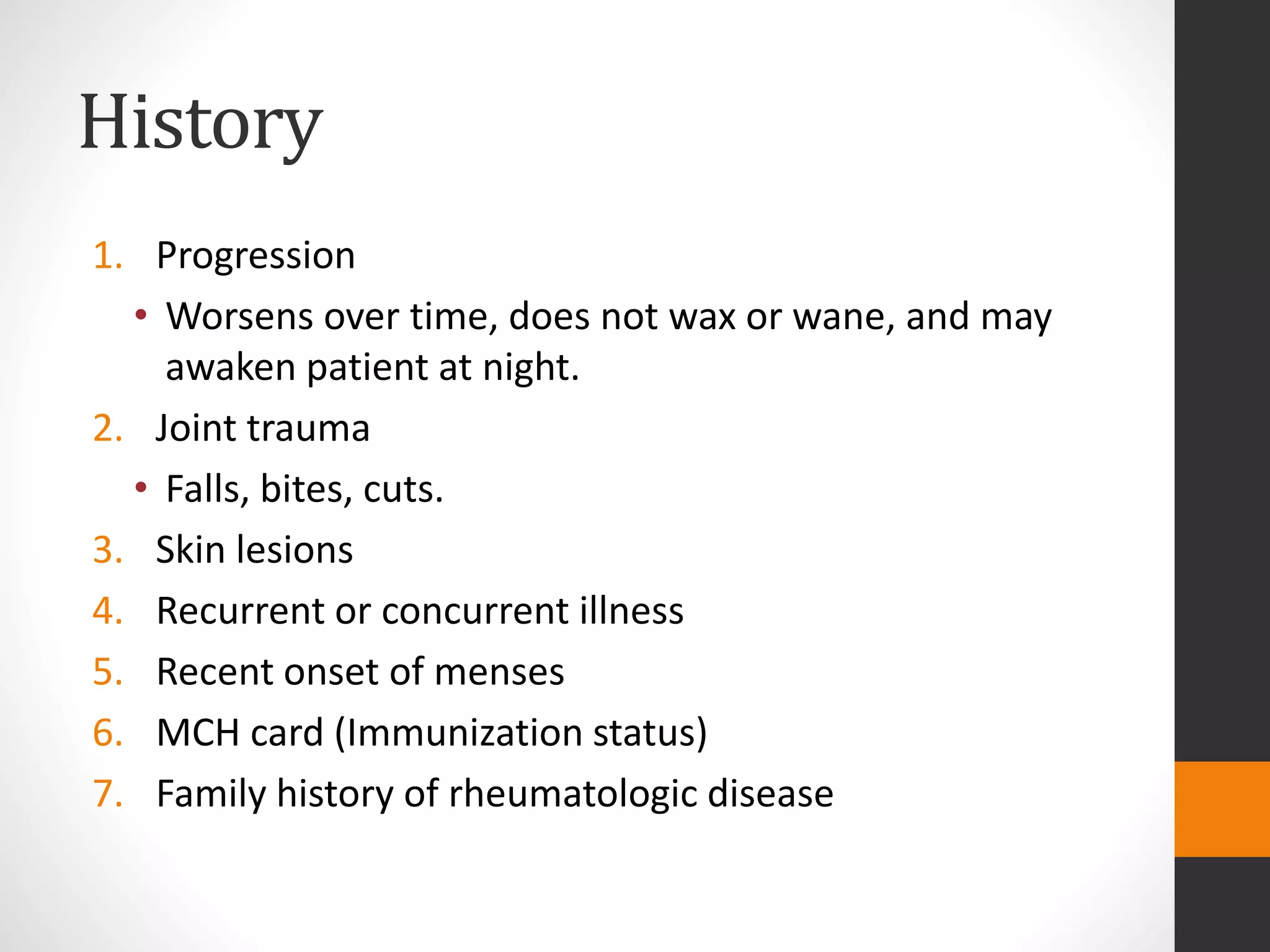 Paediatric Septic Arthritis | PPTX
