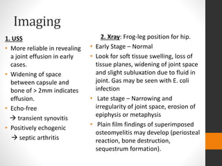 Paediatric Septic Arthritis | PPTX