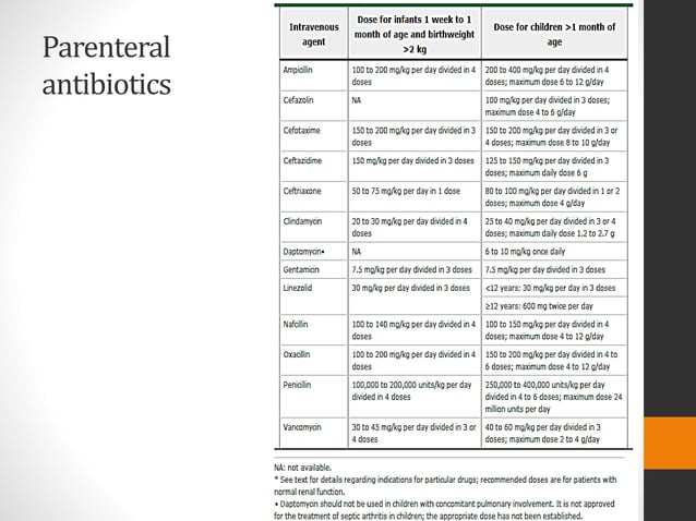 Paediatric Septic Arthritis | PPTX | Bone and Joint Conditions ...