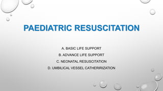 Paediatrics Resuscitation 2015 | PPTX