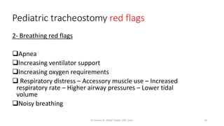 Paediatric tracheostomy | PPTX