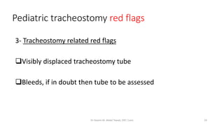 Paediatric tracheostomy | PPTX