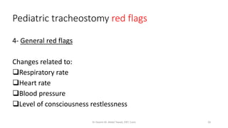 Paediatric tracheostomy | PPTX