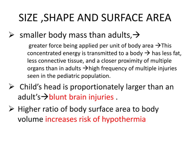 paediatric trauma.pptx | First Aid | Injuries