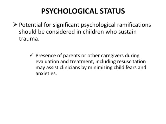 paediatric trauma.pptx | First Aid | Injuries