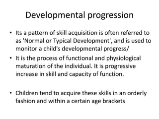 PAED MMU Developmental progression Lecture 2 (1).pptx | Pregnancy ...