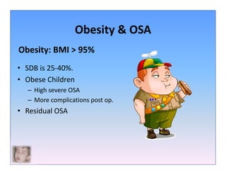 Paedriatric OSA - clinical management in Children | PDF