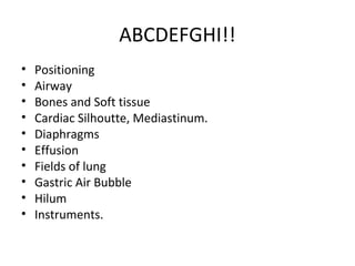 Paeds chest x ray | PPT