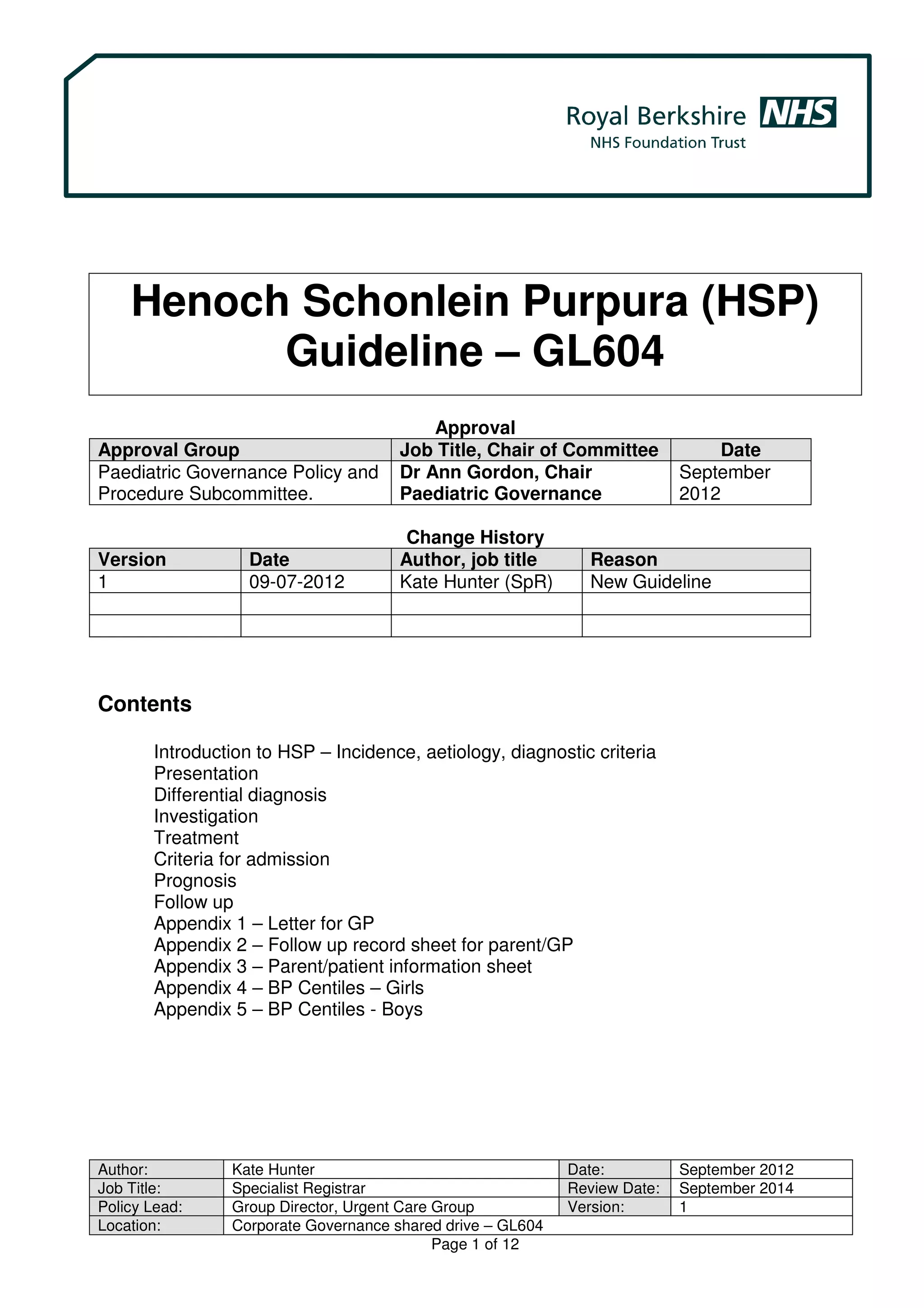 Paeds henoch schonlein purpura guideline | PDF