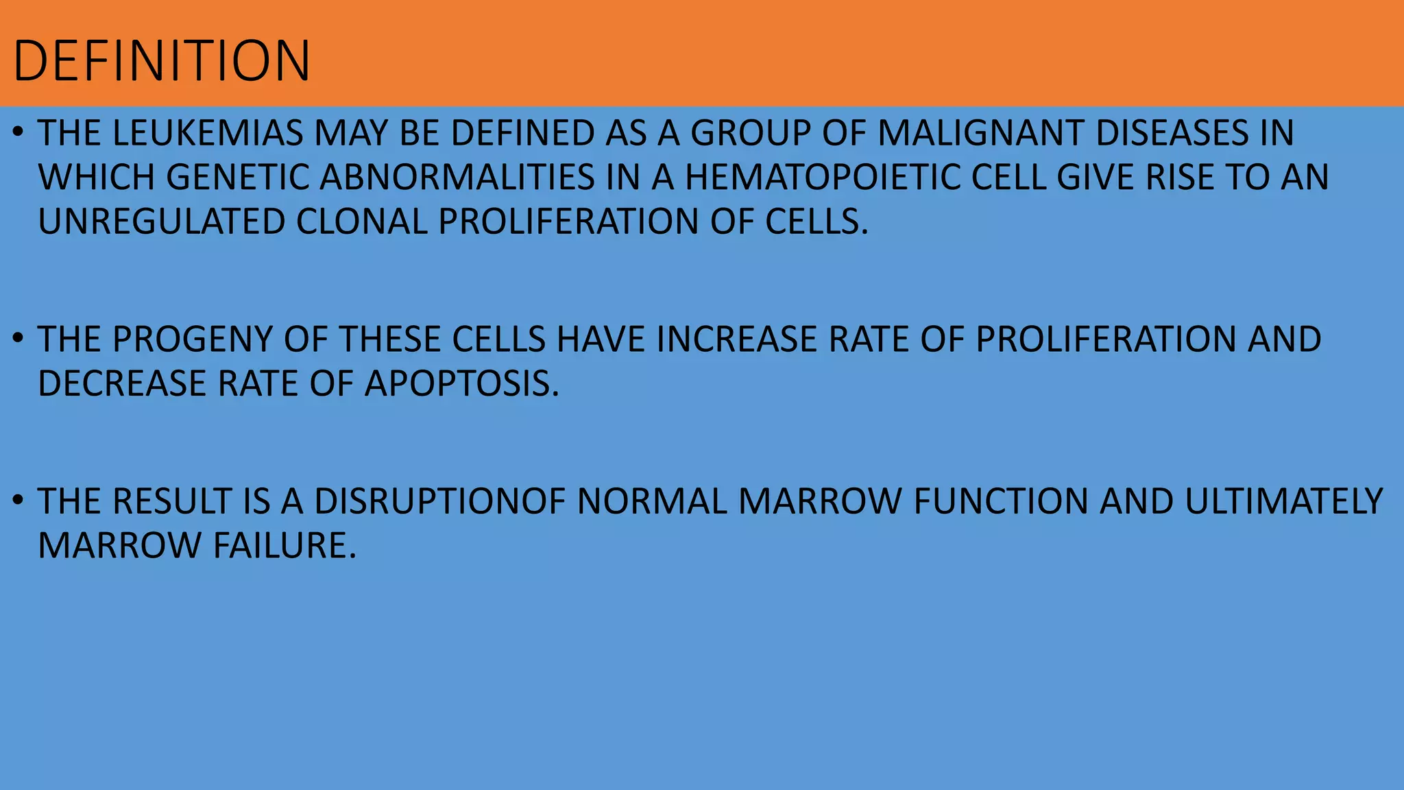 Paeds leukemias presentation | PPTX
