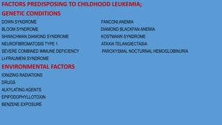 Paeds leukemias presentation | PPT