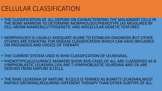 Paeds leukemias presentation | PPT